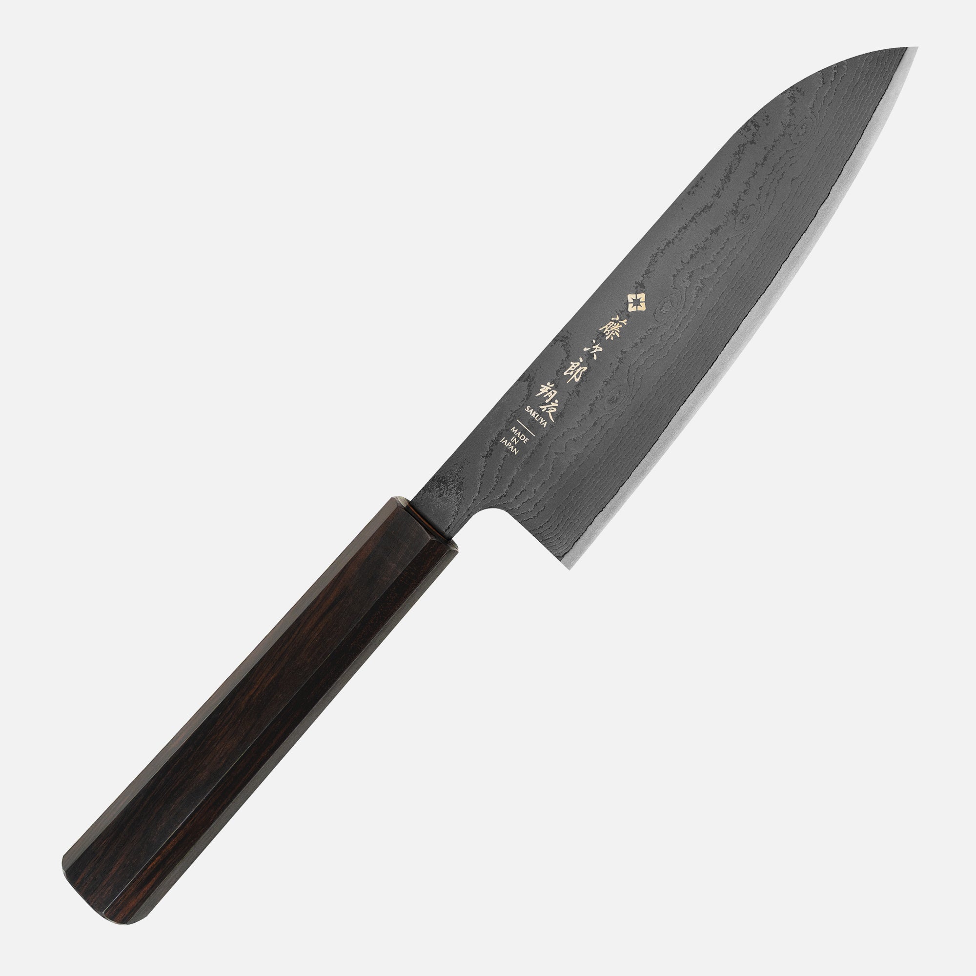 Santoku 16,5 cm Tojiro Sakuya Black VG-10 Damascus – Noże Japońskie